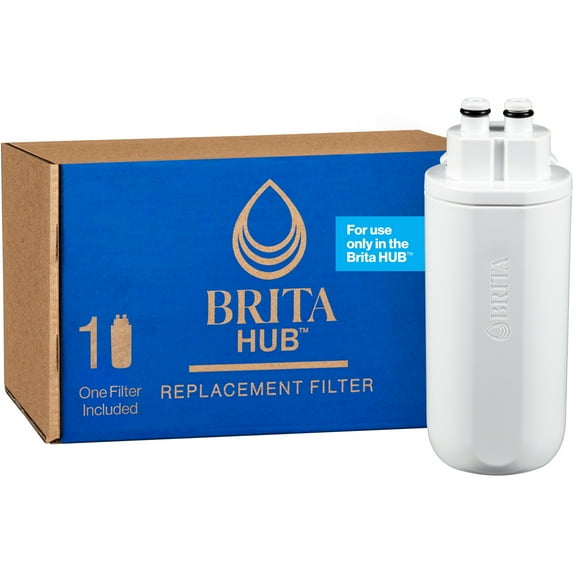 Brita Hub Replacement Water Filter, Reduces Over 70 Contaminants, 12 ...