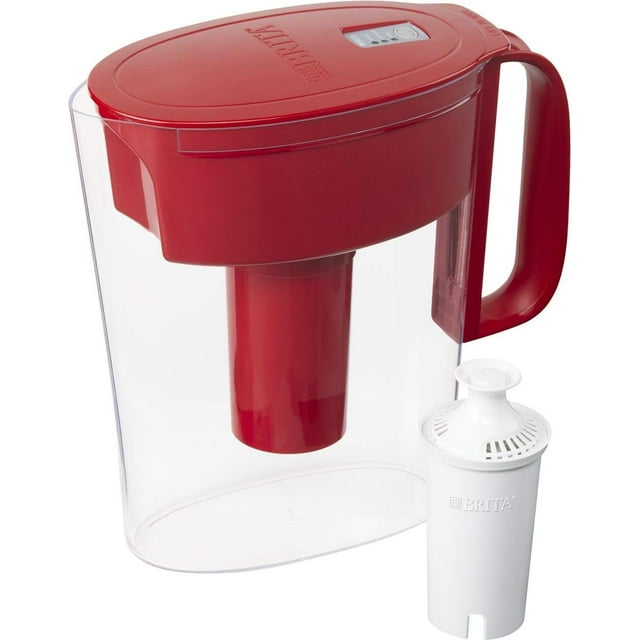 Brita Standard Metro Water Filter Pitcher, Turquoise, Small 5 Cup, 1 ...
