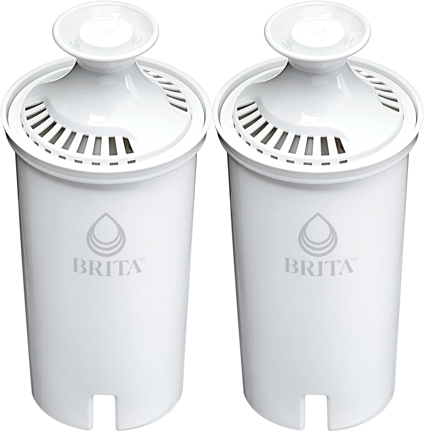 Brita Standard Water Filter, BPA-Free, Replaces 1,800 Plastic Water ...