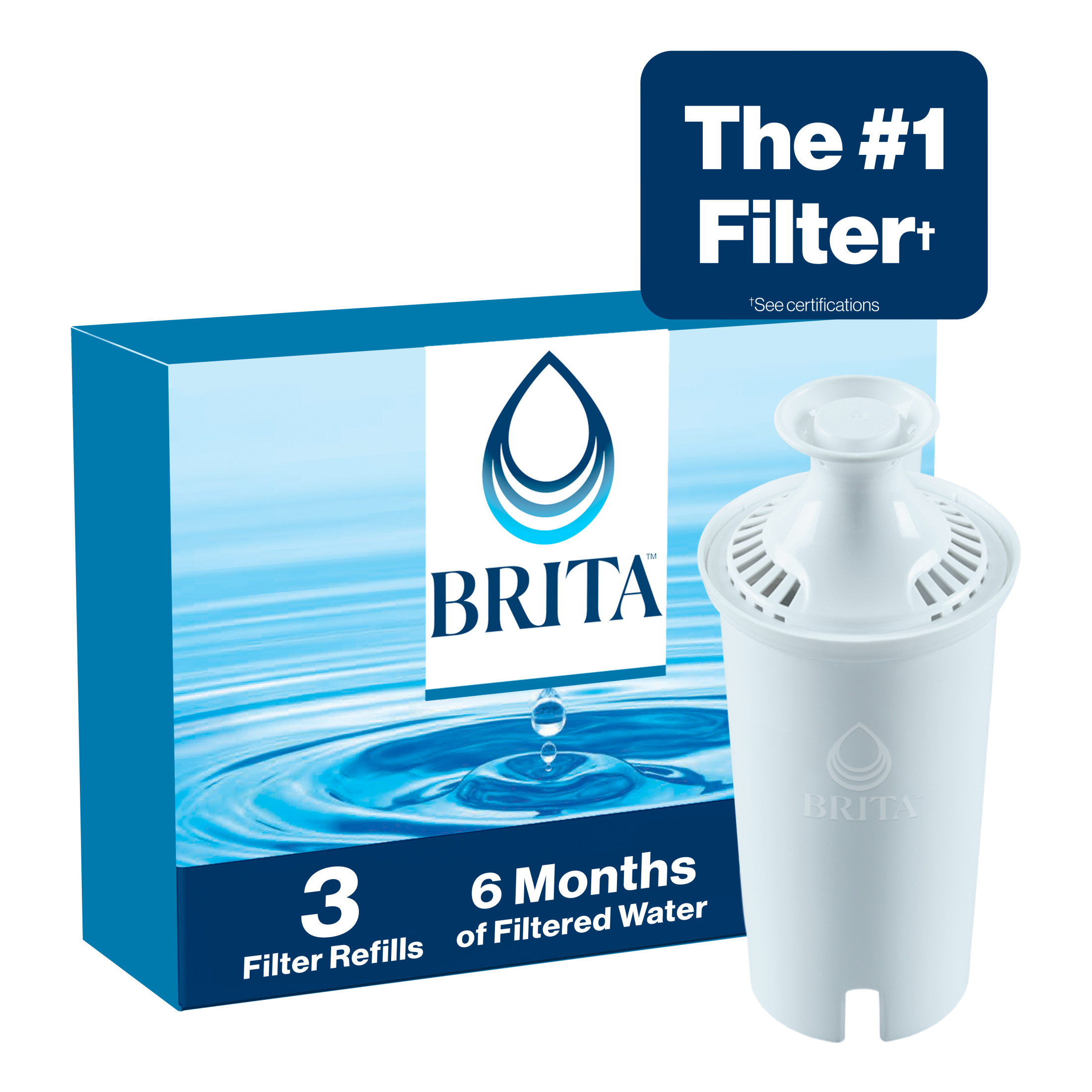 Brita Elite Water Filter Replacement, Reduces Lead - 2 Count - Walmart.com