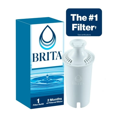 Brita Stream Water Filter, Stream Pitcher Replacement Water Filter, BPA ...