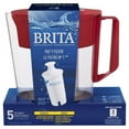 Brita, Water Filtration System Pitcher, 0B11, Color Series - Walmart.com