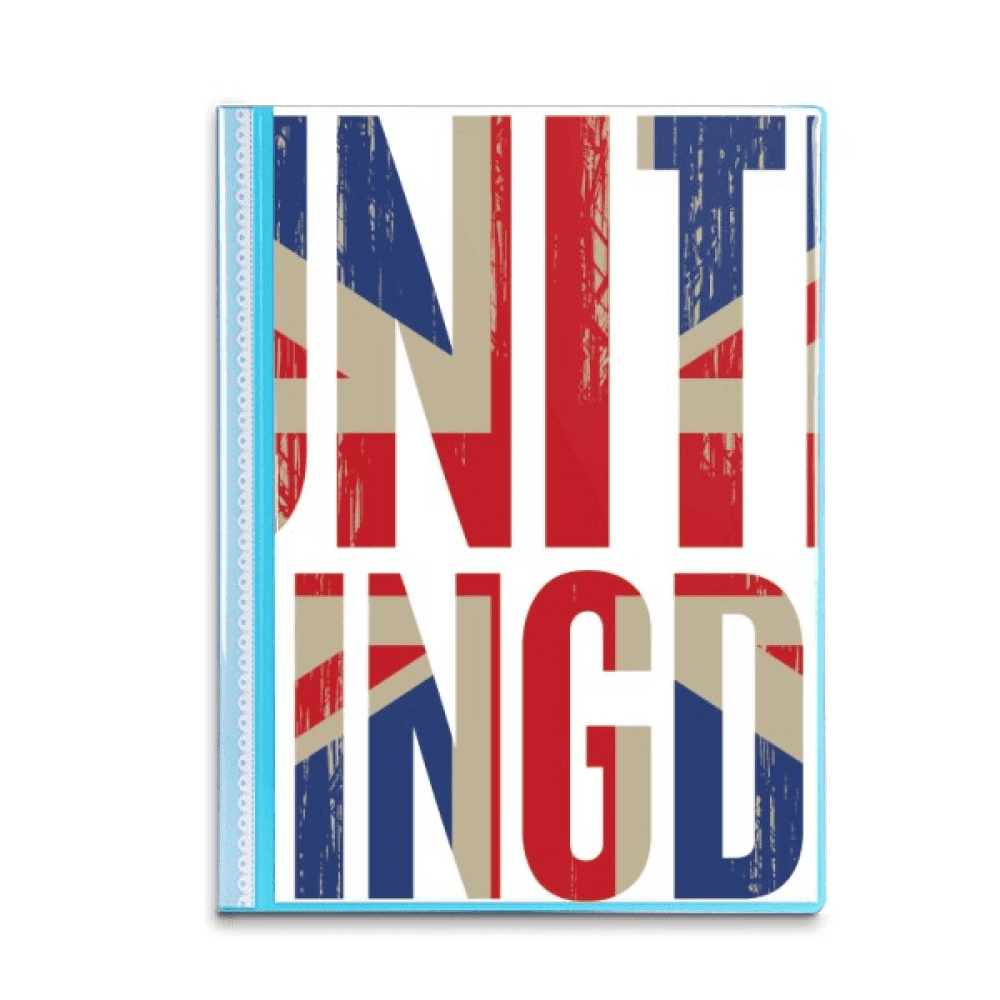 Britain UK Flag Big Ben Union Jack Book Sheet Protectors Portfolio ...