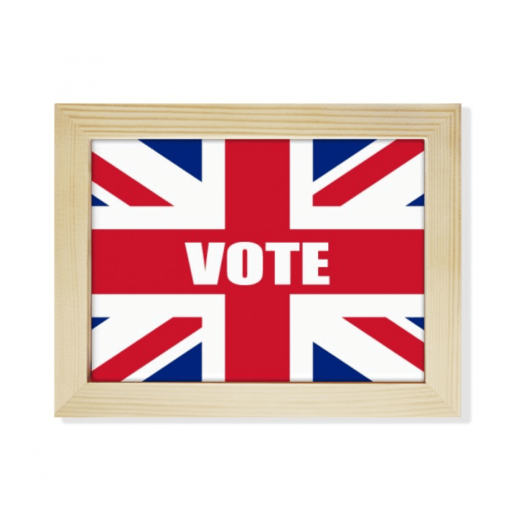 Britain UK Flag Vote For General Election Desktop Photo Frame Picture ...