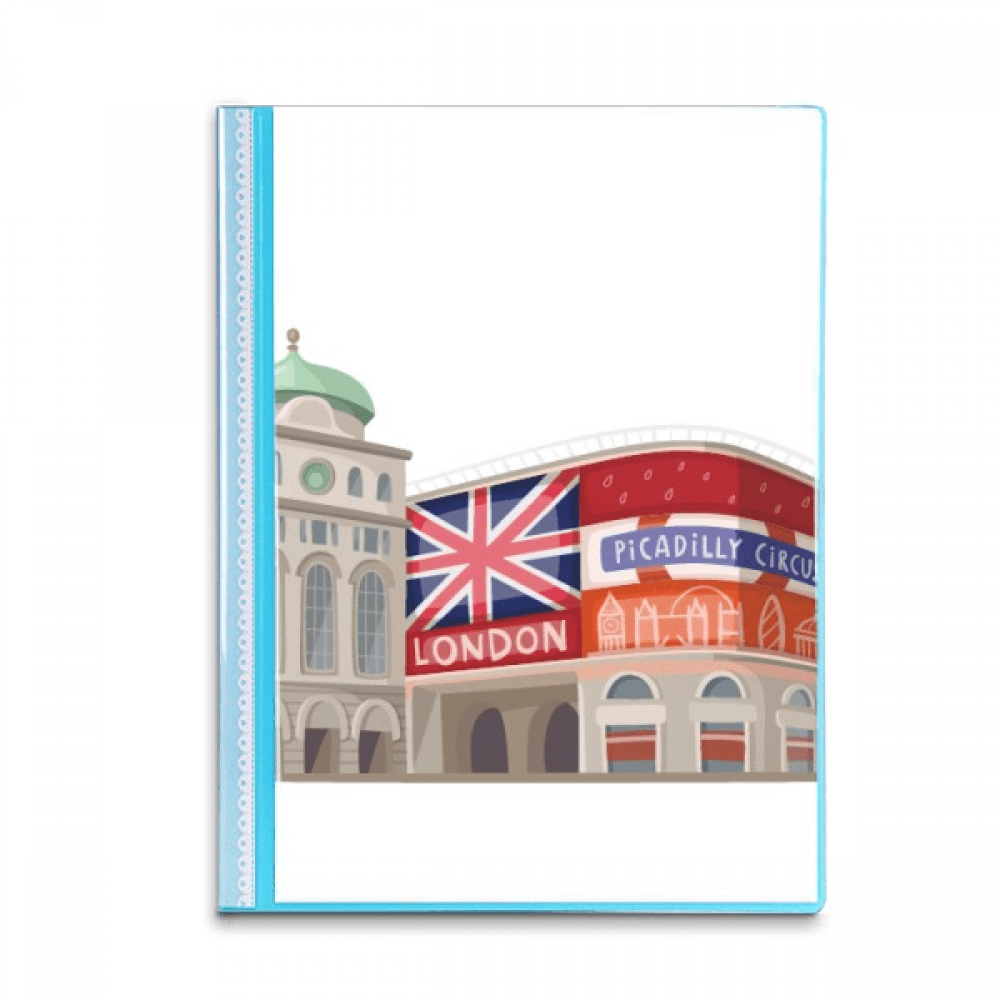 Britain UK London Architecture Painting Book Sheet Protectors Portfolio ...