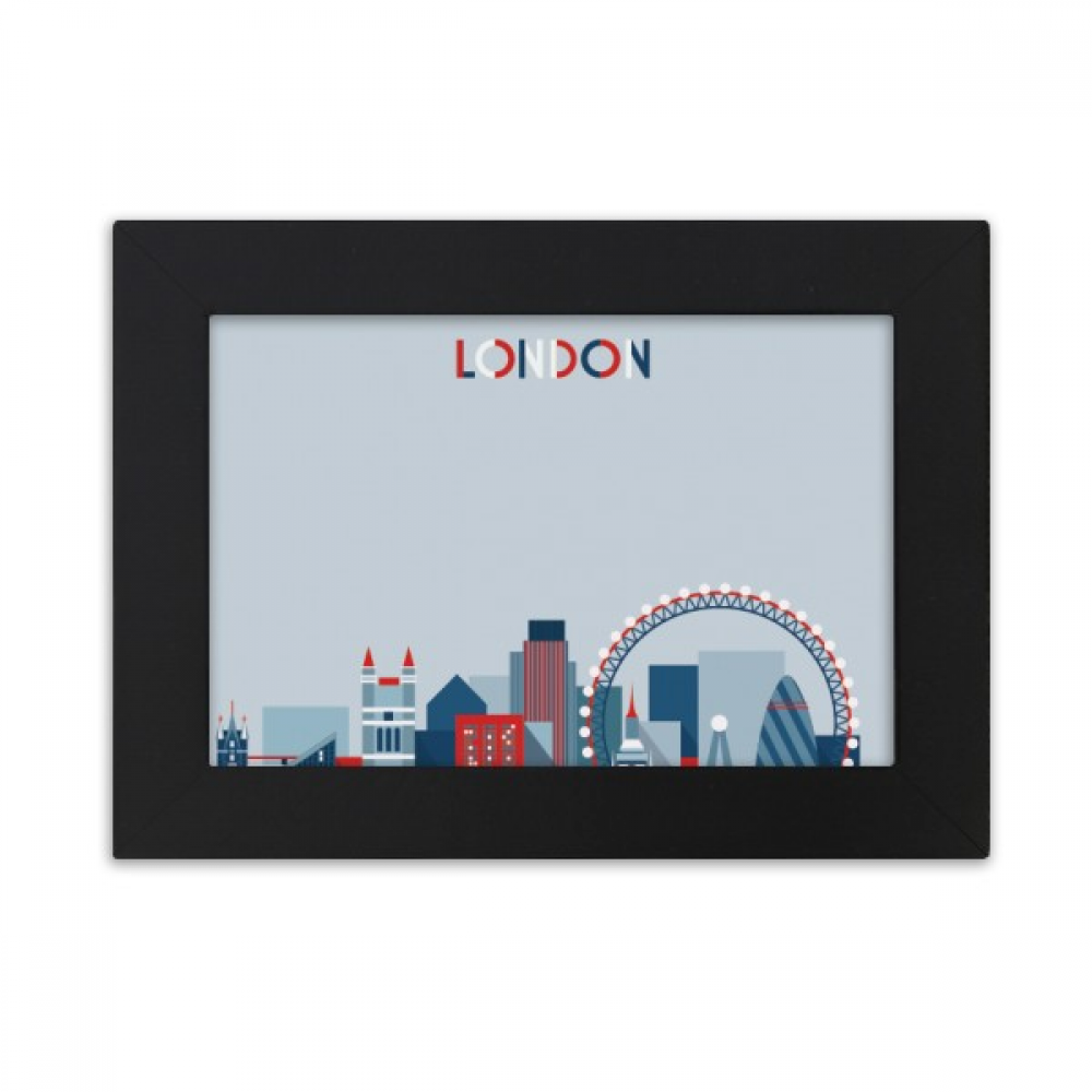 Britain UK London Eye Bridge Tower Blue Desktop Photo Frame Ornaments ...