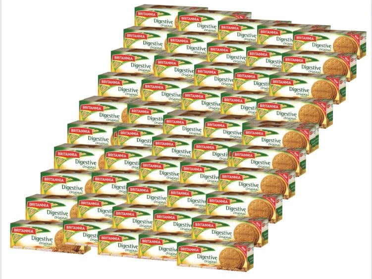 Britannia Digestive Original Biscuits 14.11oz (400g) - Whole Wheat ...