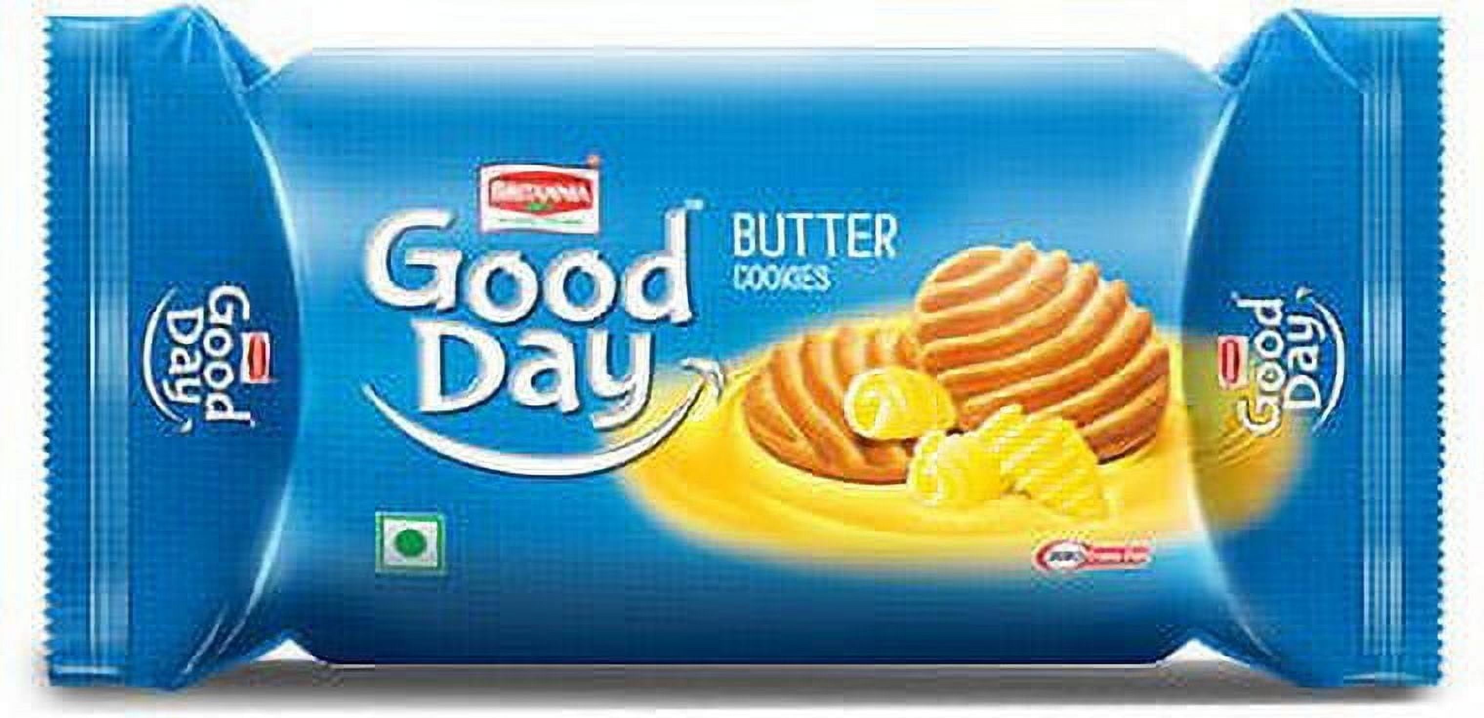 Britannia Good Day Butter Cookies - 2.6 oz Pack of 2 - Walmart.com