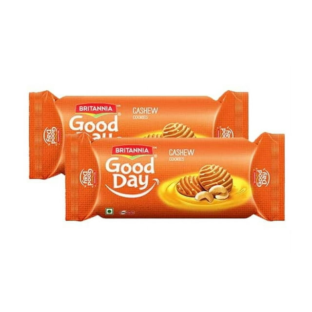 Britannia Good Day Cashew Cookies 2.6oz (75g) - Breakfast & Tea Time ...