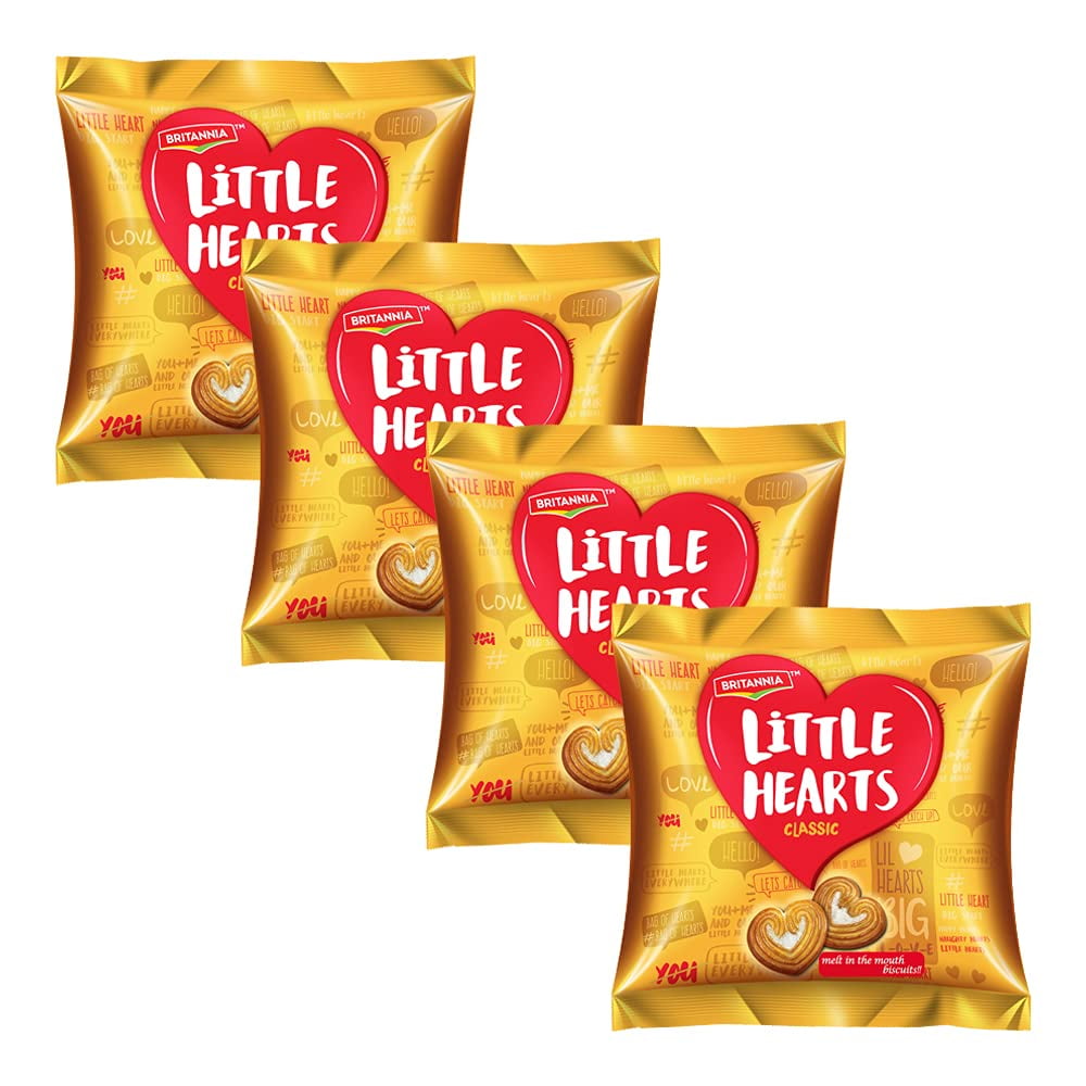 Britannia Little Hearts Biscuits 2.6oz (75g) - Biscuit de Patits Coeurs ...