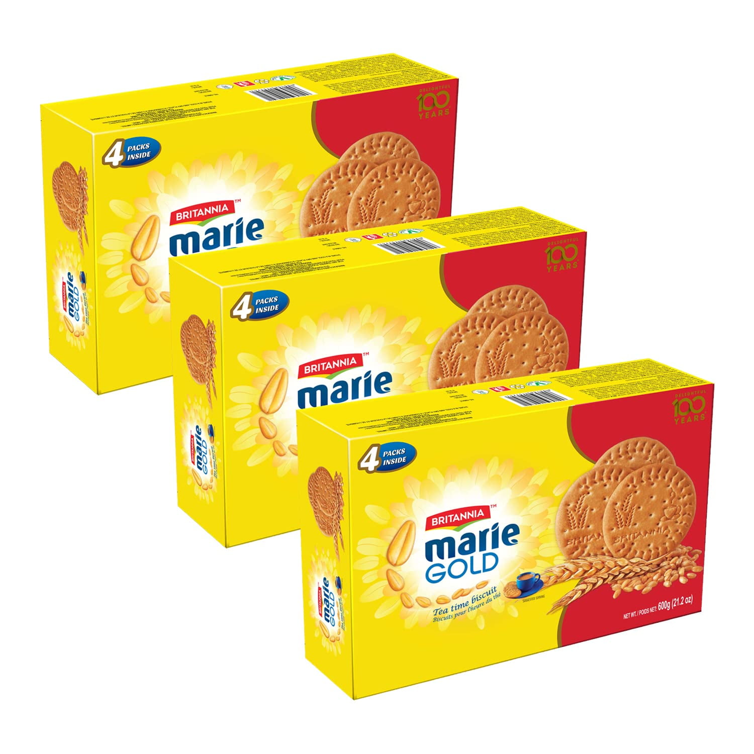 Britannia Marie Gold Cookies 21.16oz (600g) - Biscuits Pour l'heure du ...