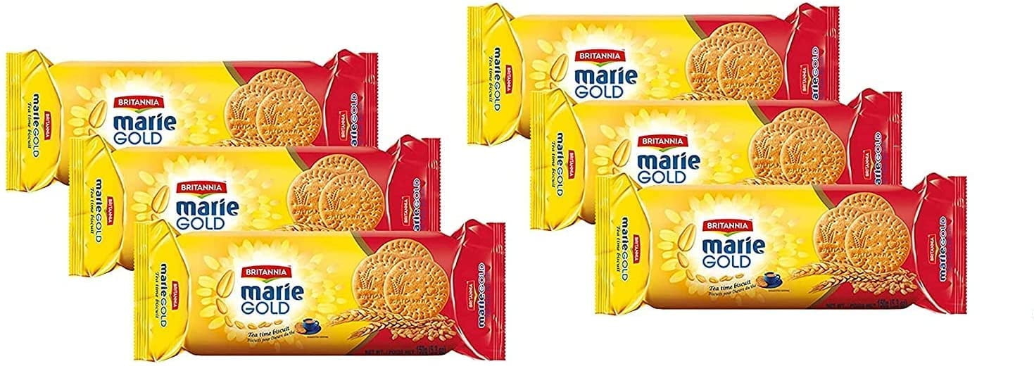 Britannia Marie Gold Cookies 5.3oz (150g) - Biscuits Pour l'heure du ...