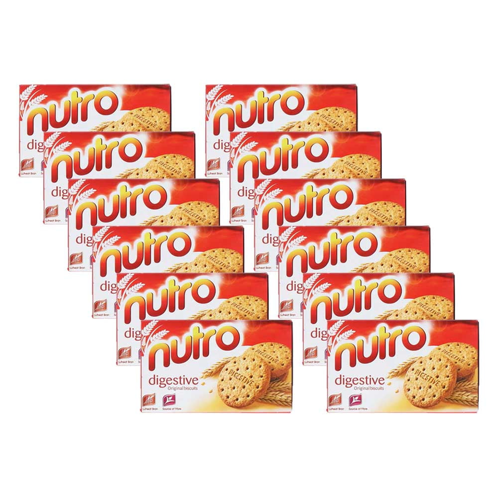 Britannia Nutro Digestive Original Biscuits 7.93oz (225g) - Whole Wheat ...