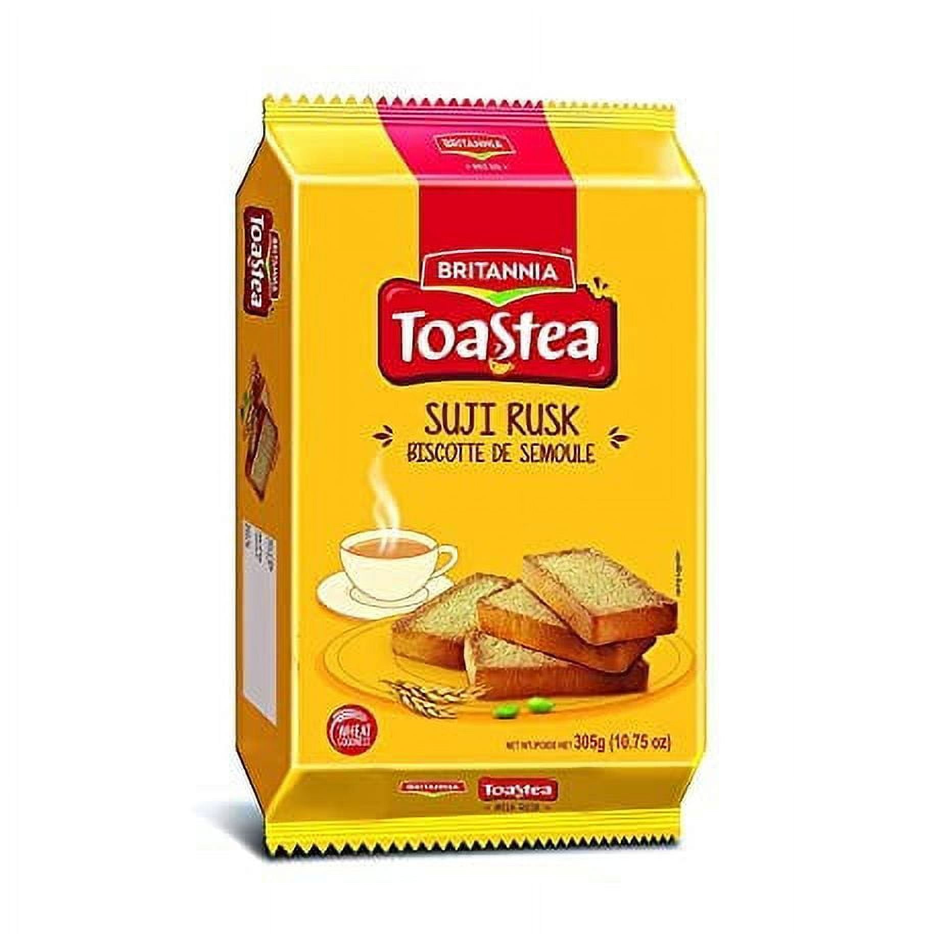 Britannia Toastea Suji Rusk 10.75oz (305g) - Biscotte De Semoule ...
