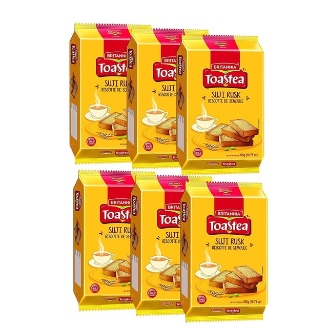 Britannia Toastea Suji Rusk 10.75oz (305g) - Biscotte De Semoule ...
