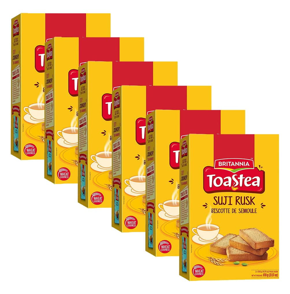Britannia Toastea Suji Rusk 21.51oz (610g) - Biscotte De Semoule ...