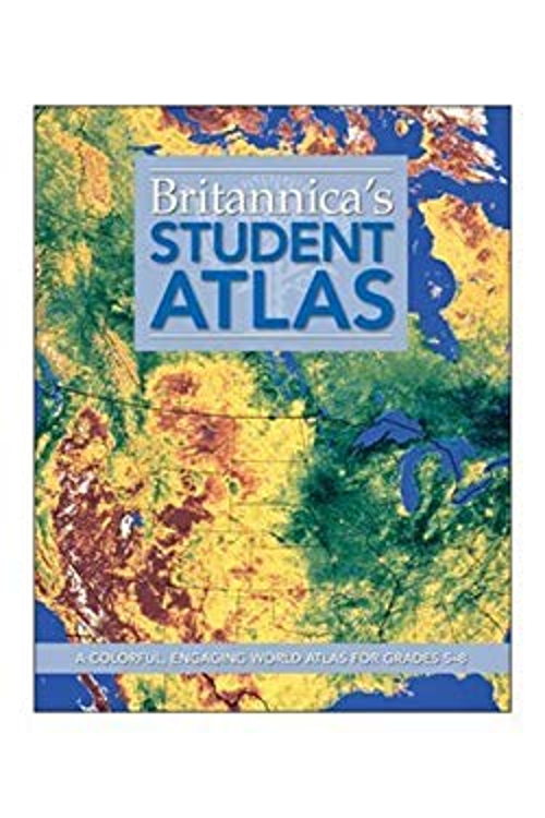 Pre-Owned Britannica Student Atlas: A Colorful, Engaging World Atlas ...