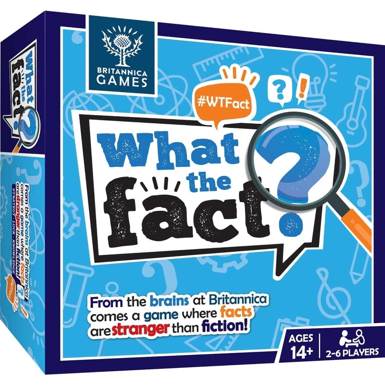 Britannica What The Fact Trivia Game 1000 Facts Family Fun for Ages 12 ...