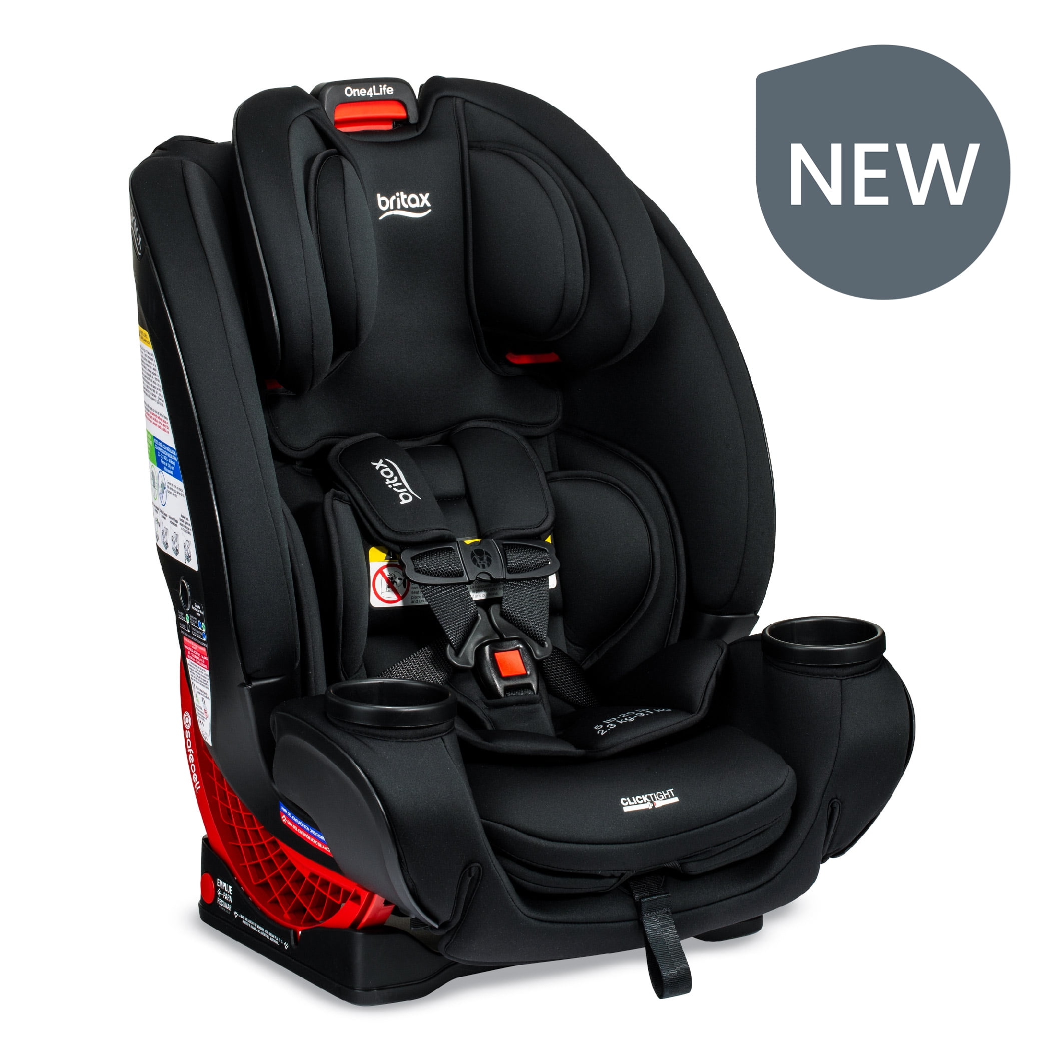 Britax One4Life ClickTight All-in-One Convertible Car Seat, Onyx ...