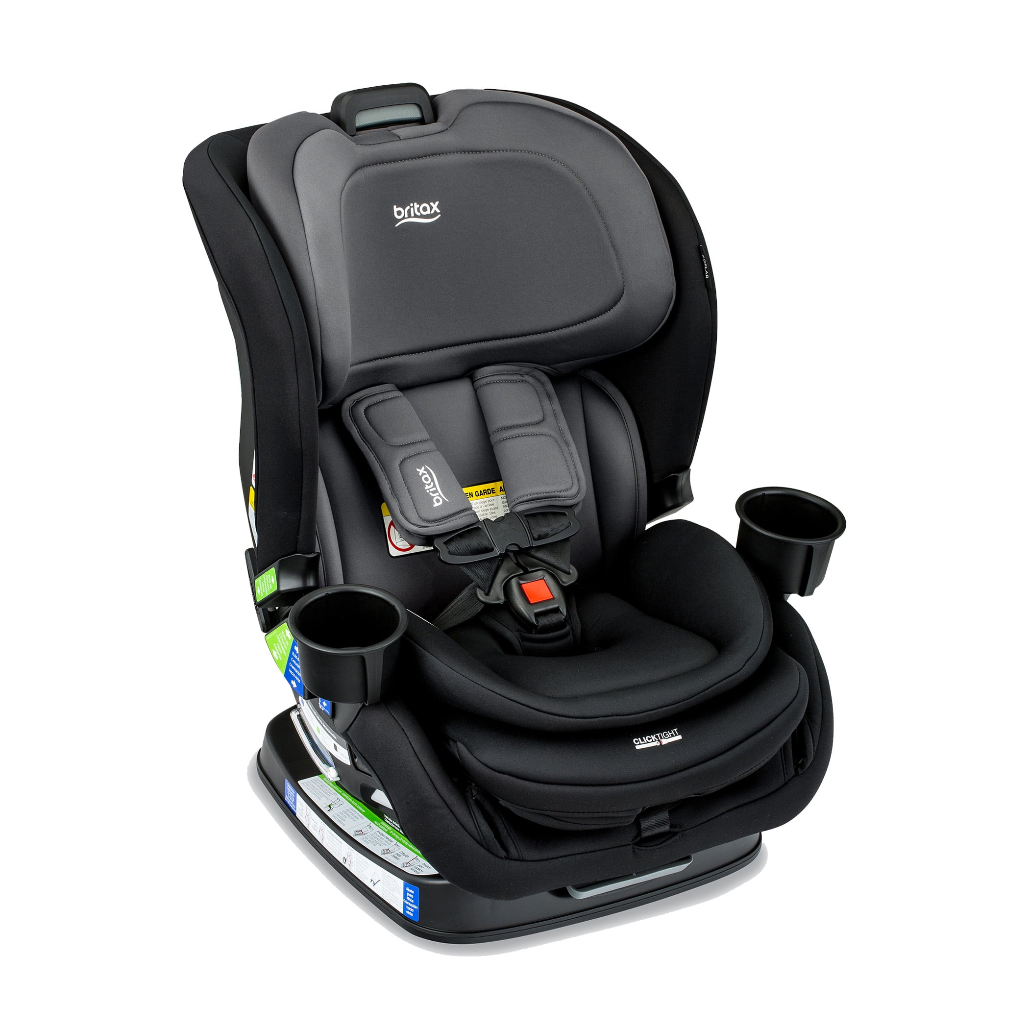 Britax, Poplar Convertible Car Seat, Stone Onyx, 5-50 lbs rear-facing ...