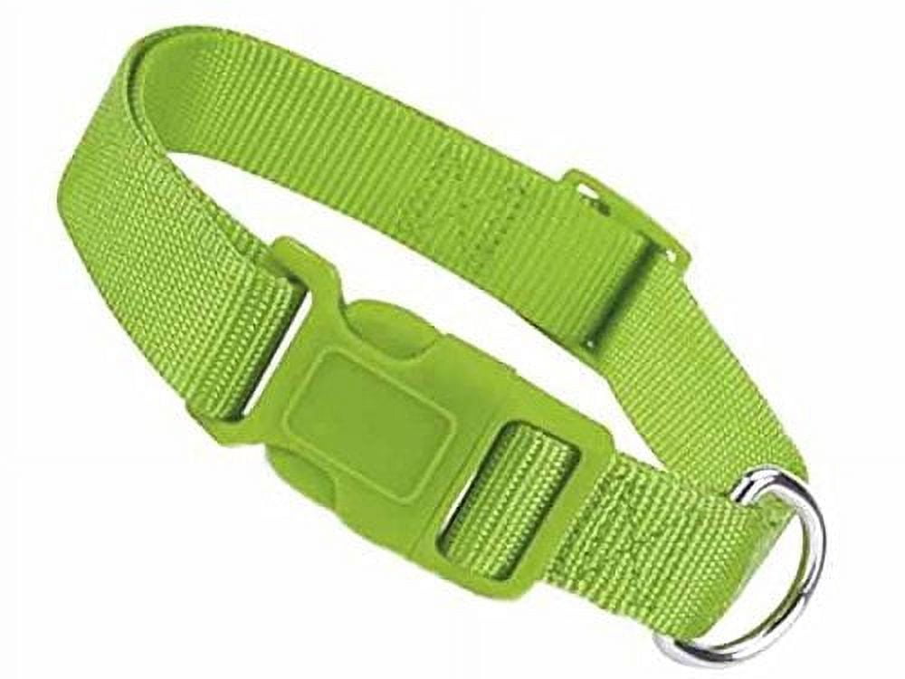 Brite Color Nylon Collars for Dogs - 11 Fun Colors 4 Sizes Bright Dog ...