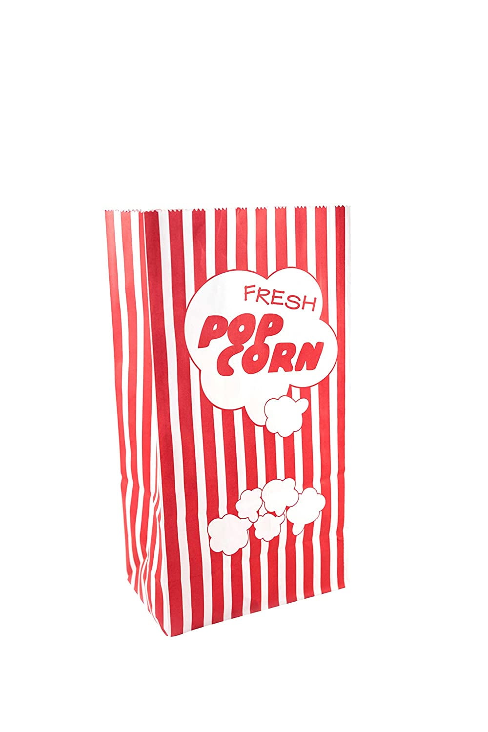 Brite Concepts Retro-Style Red and White Paper Popcorn Bags - Walmart.com