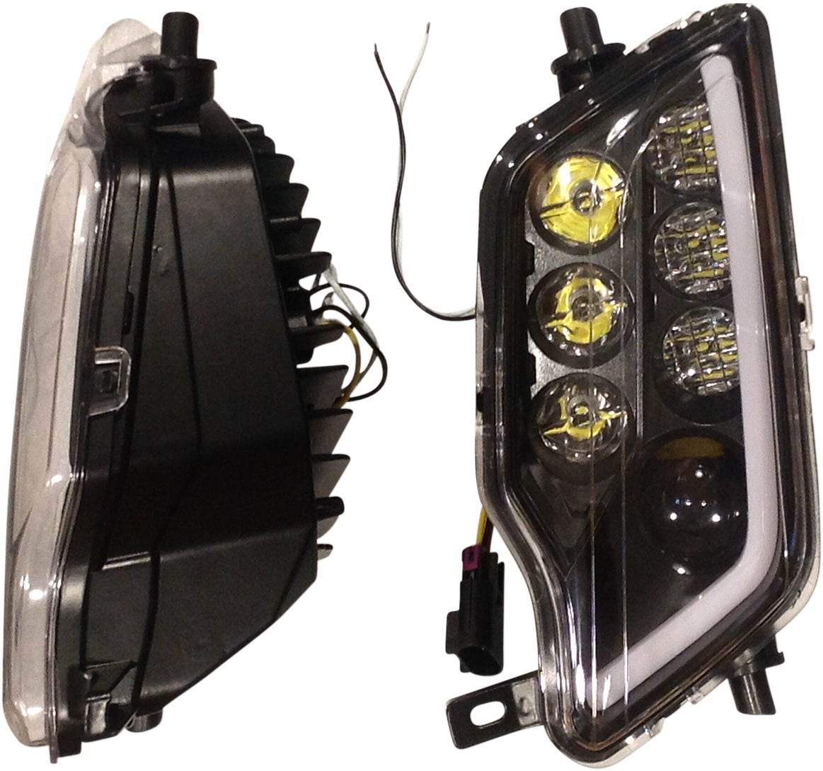 Brite Lites Honda LED Headlight Conversion Kit (BL-LEDPIOHALO ...