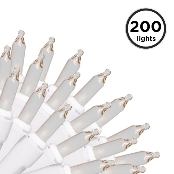White Cord Christmas Lights