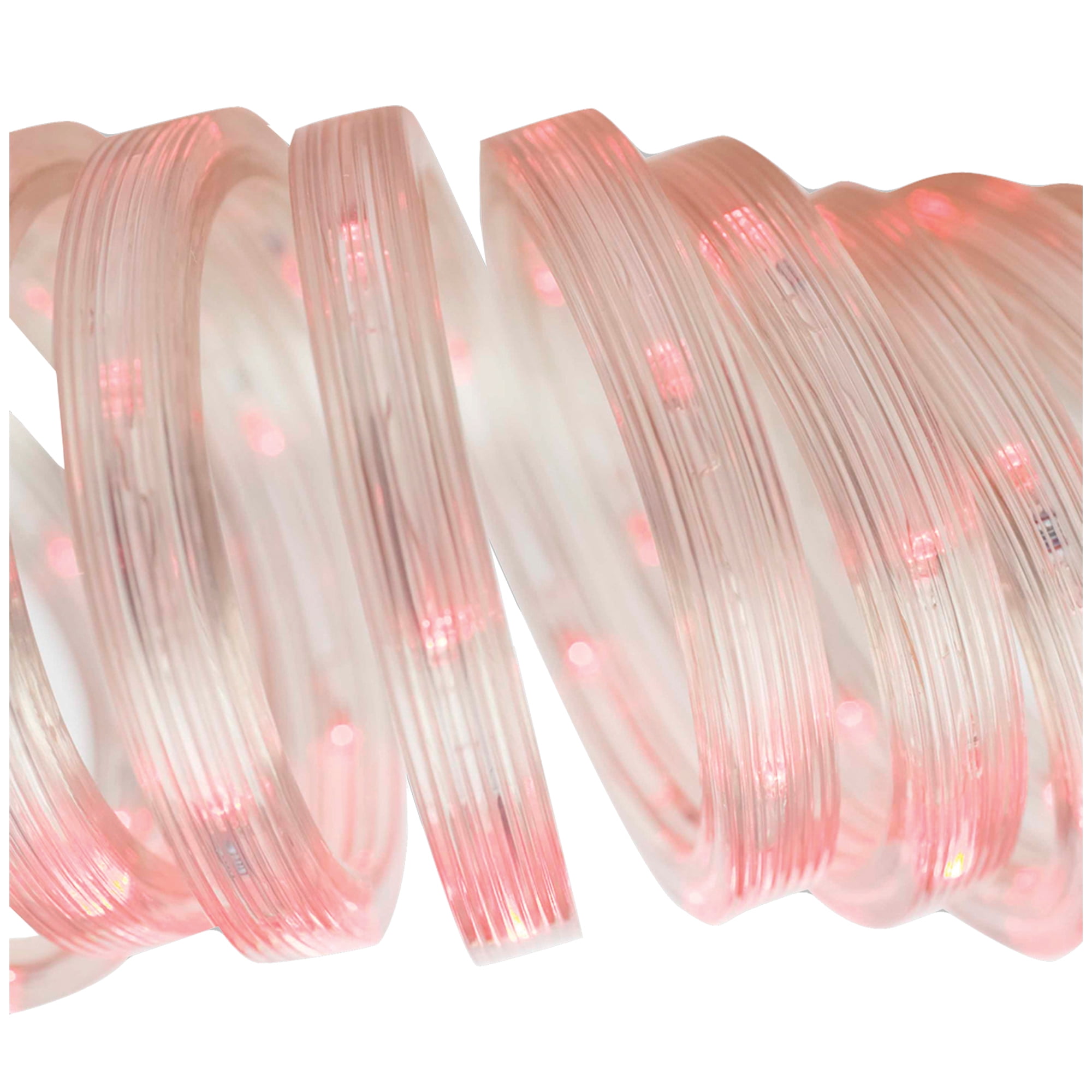 Brite Star 12 Ft LED Flat Rope Light Red - Connectable for Indoor and ...