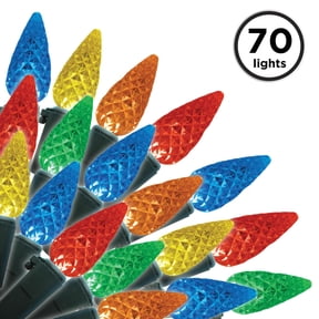 Holiday Wonderland 200-Ct. Multi-Colored LED Christmas Light Set, C3 ...