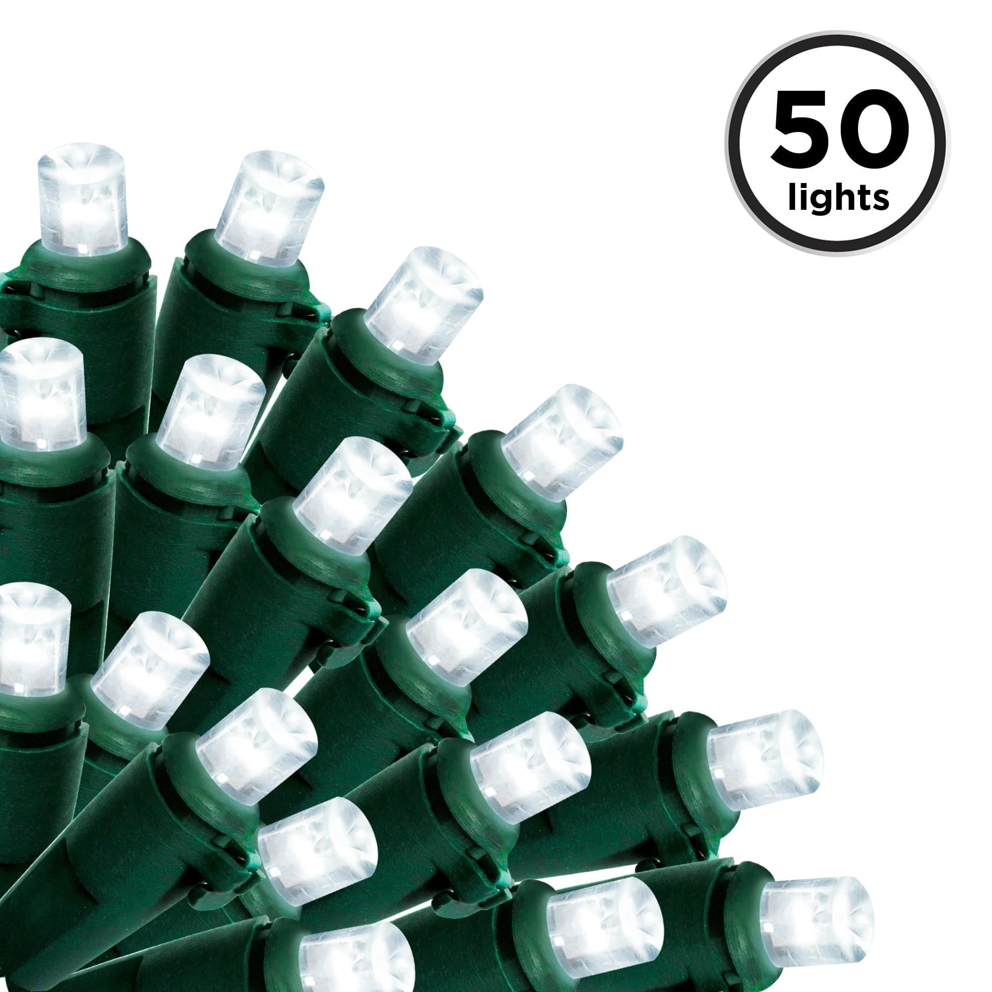 Brite Star Bright Lights String - 50 Lt Micro Mini LED, Pure White ...