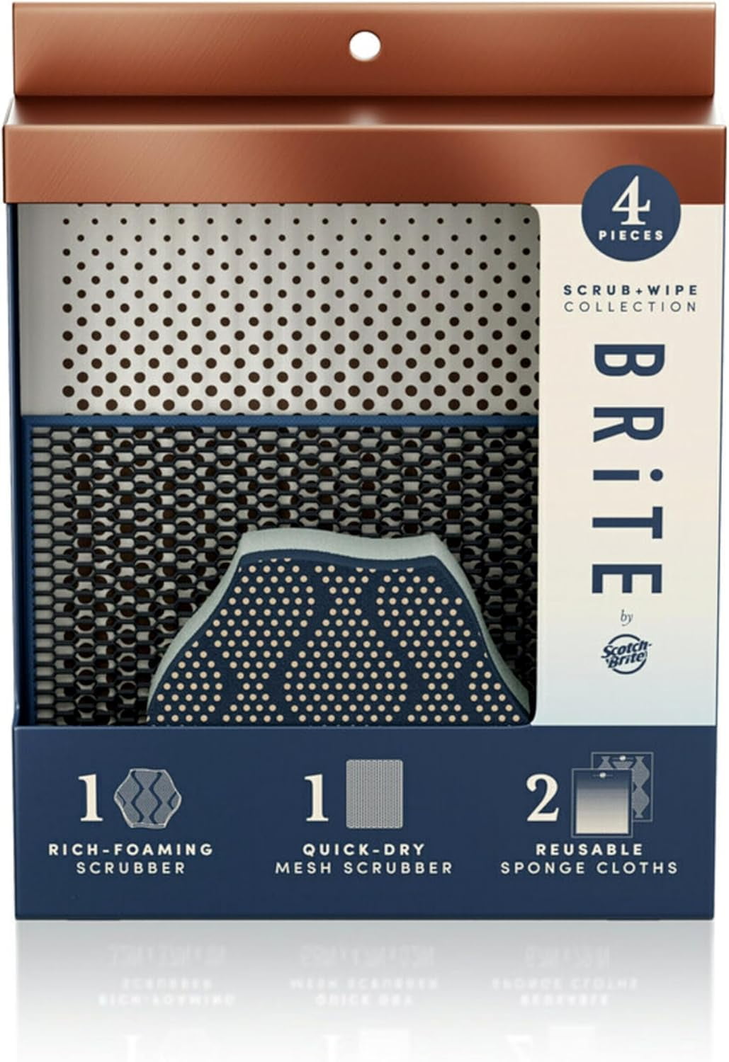 Brite by Limited Edition 4-Piece Scrub and Wipe Collection with 1 Rich ...