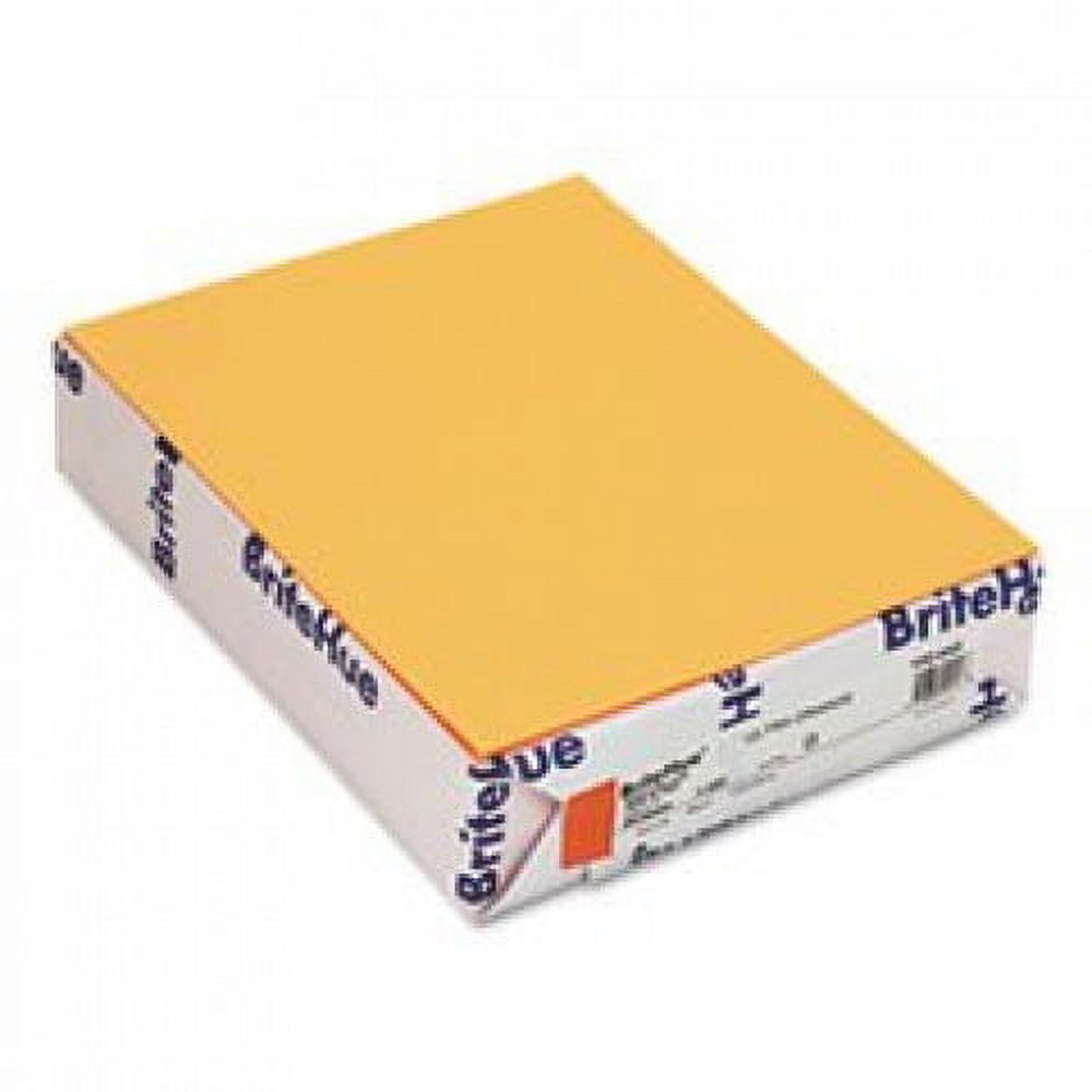 - BriteHue Multipurpose Colored Paper, 24lb, 8 1/2 x 11, Ultra Orange ...