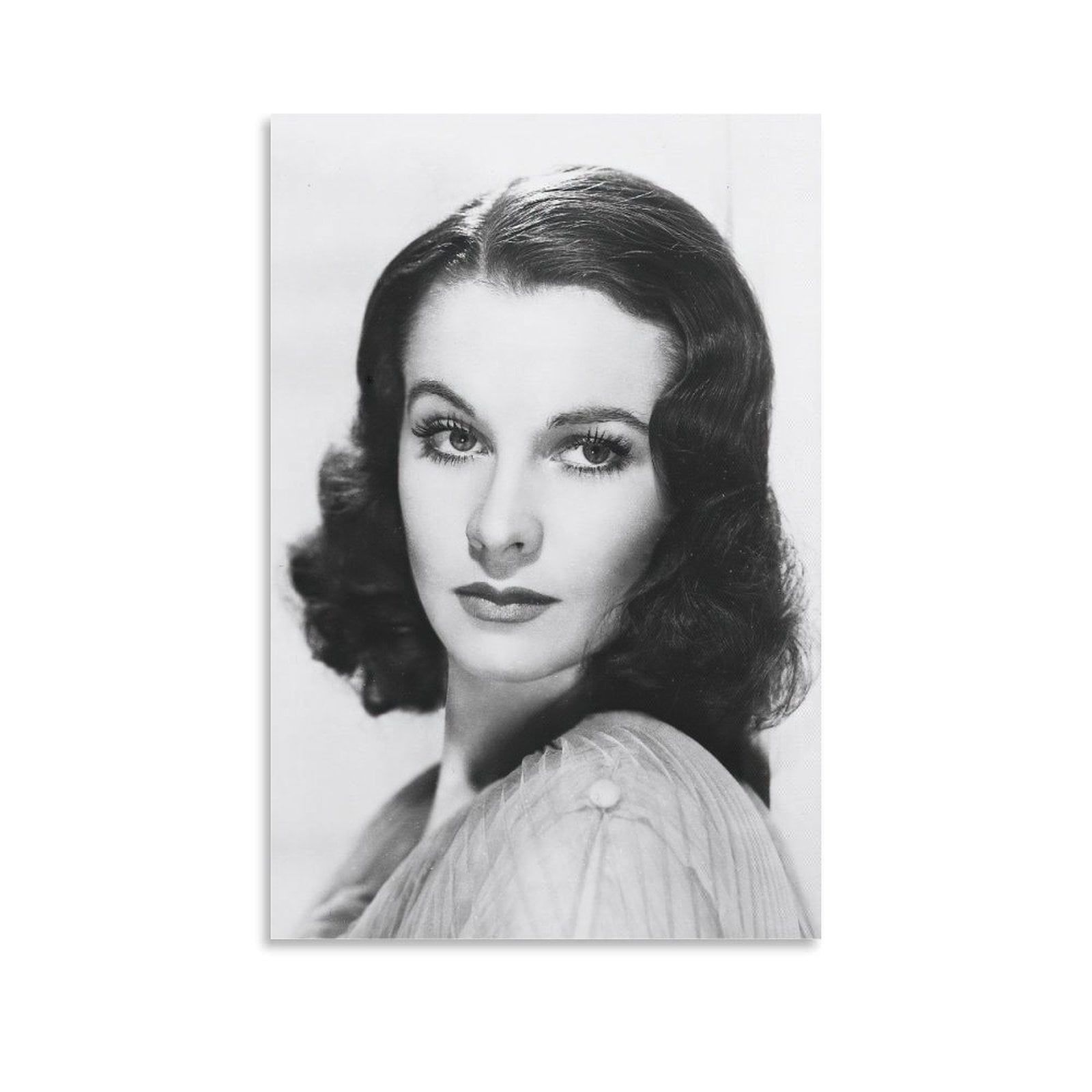 British Actress Vivien Leigh Celebrity Poster Poster Cool Artworks ...