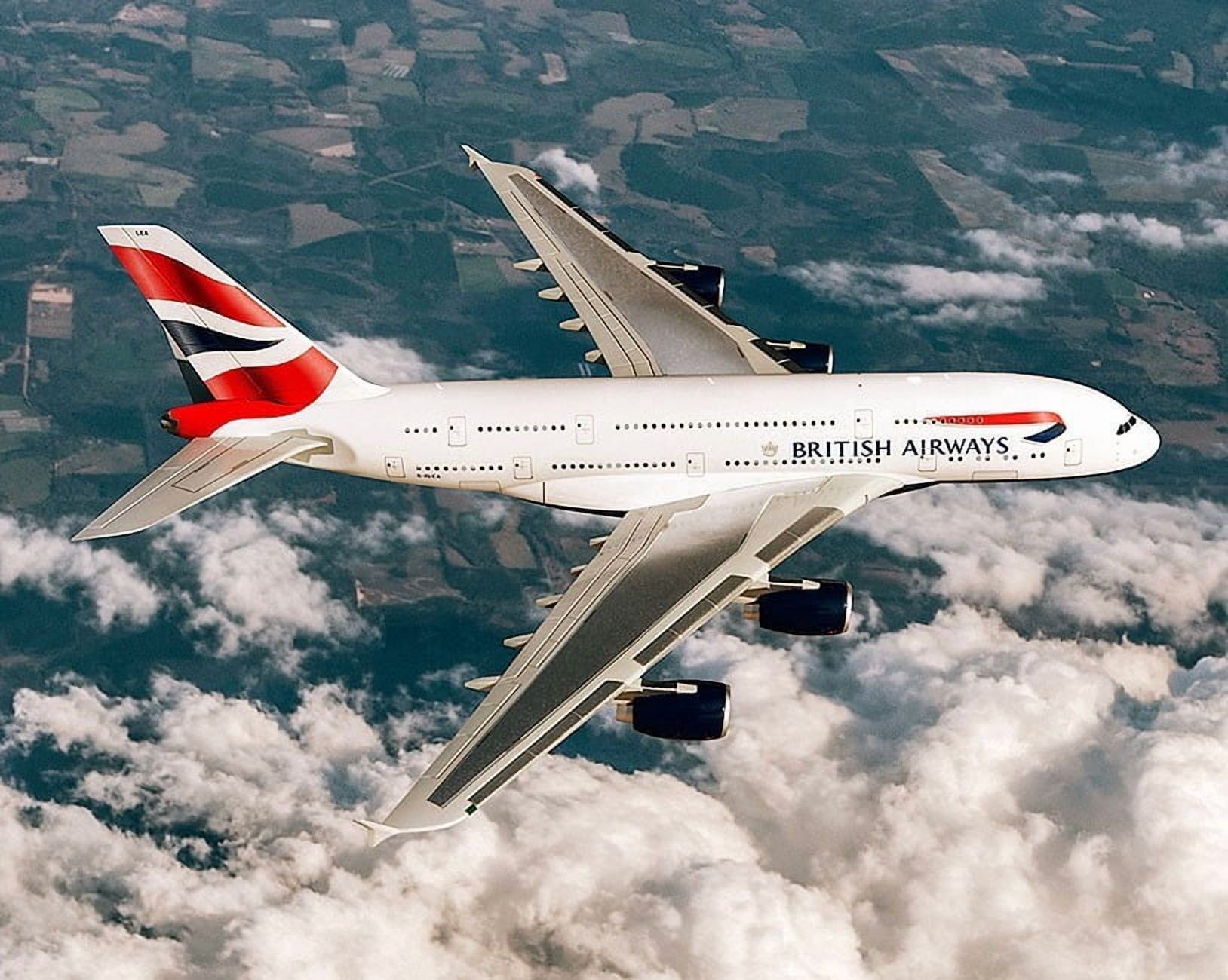 British Airways A380 Airbus Passenger Airliner - 20x30 Inch Glossy ...