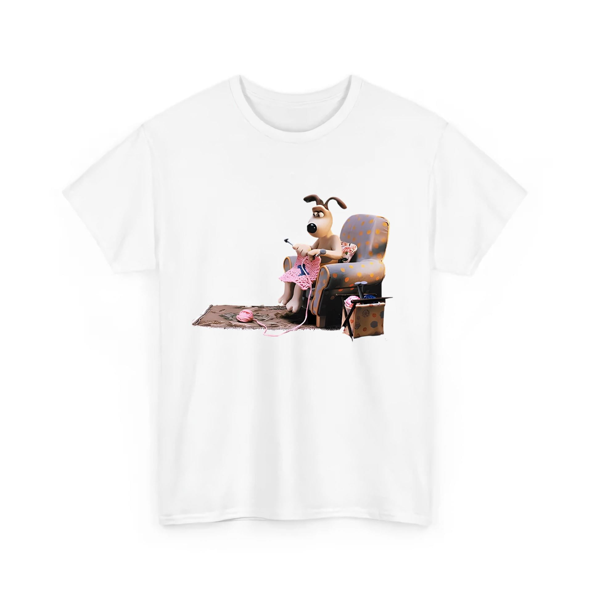 British Animation Style Shirt – Funny Clay Duo Graphic Tee New Instock ...