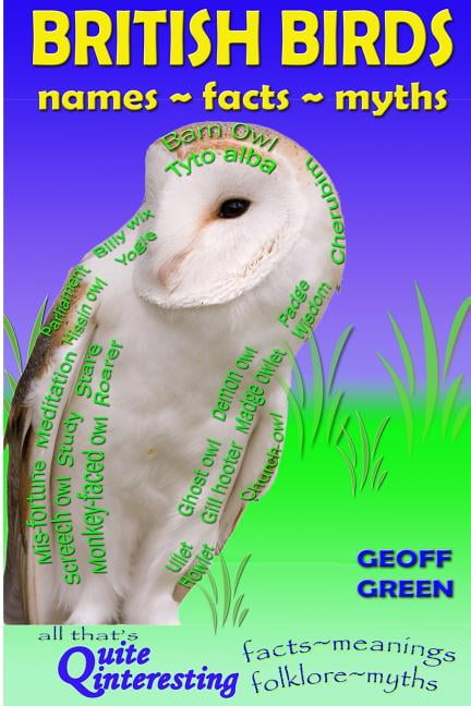 British Birds - names facts myths (Paperback) - Walmart.com