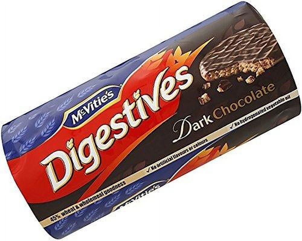 British Biscuits - McVities Dark Chocolate Digestives 300g - Walmart.com