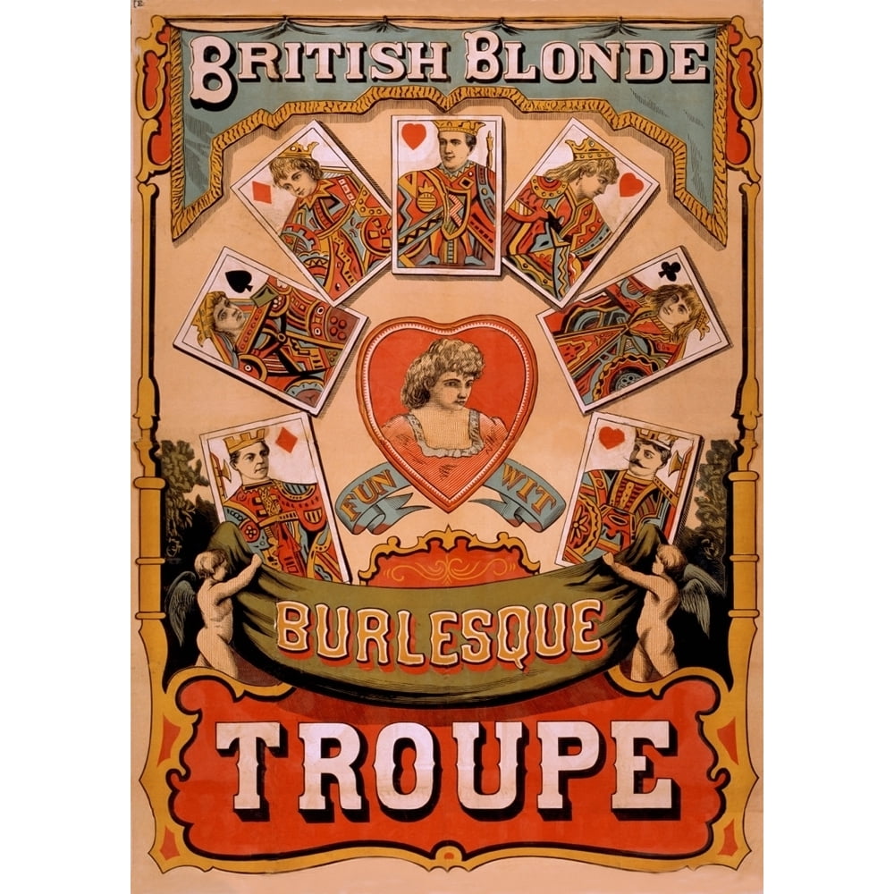British Blondes Troupe Introduced Burlesque To The U.S. During Their ...