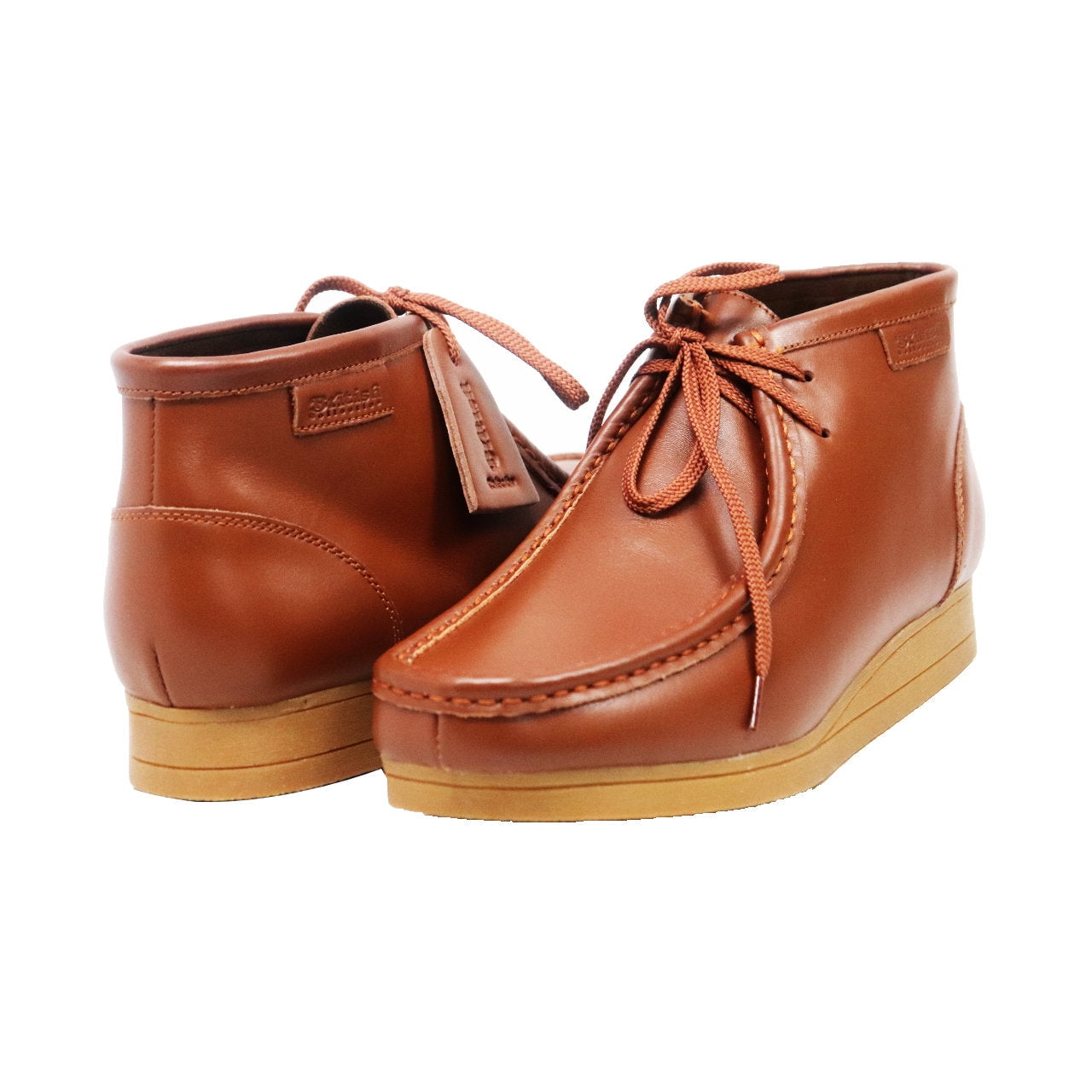 British Collection New Castle Men Leather and Suede Lace Up Boots ...