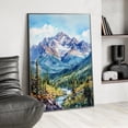 British Columbia Majestic Mountains Forest Landscape Lush Trees River ...