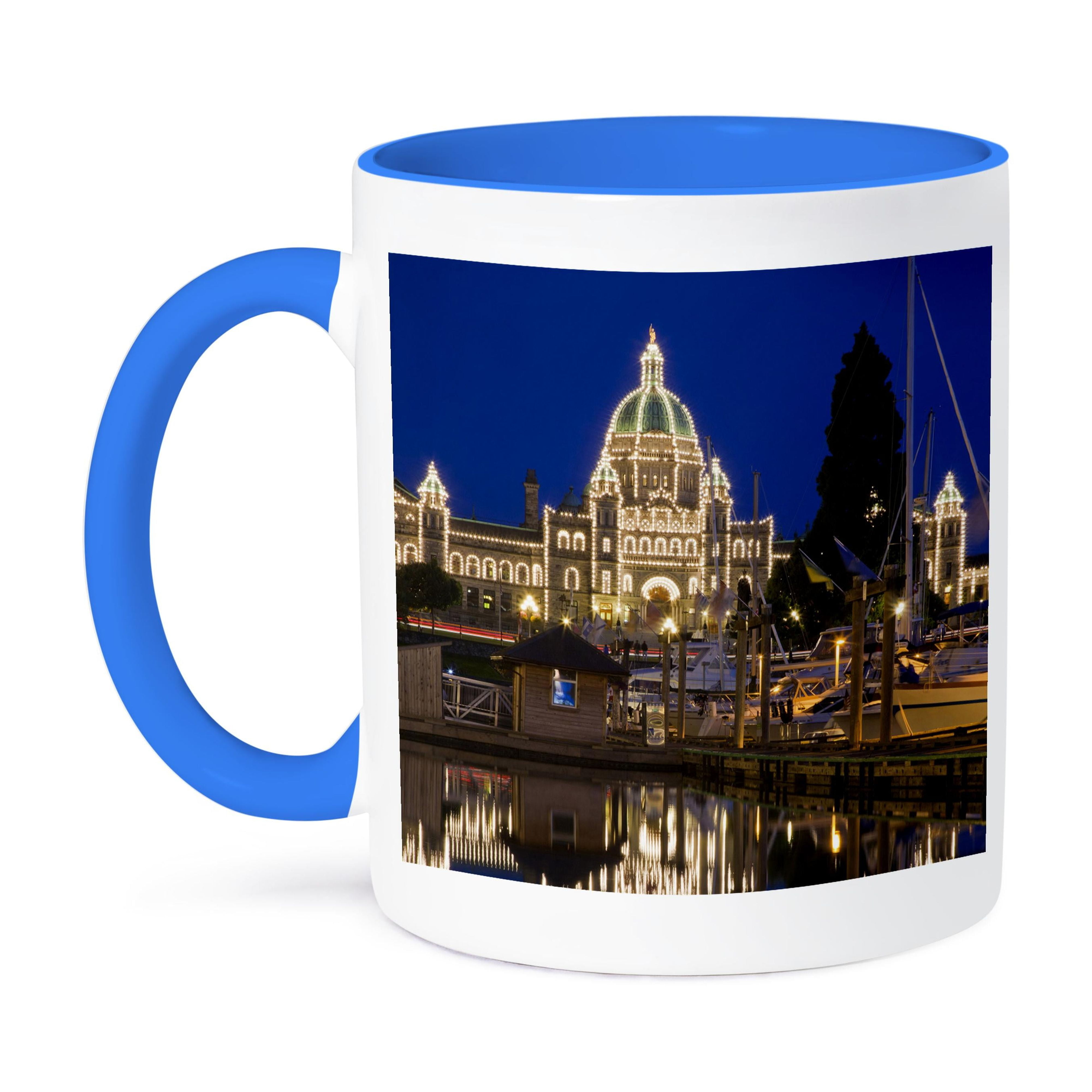 3dRose, British Columbia, Victoria, Parliament Building - CN02 TEG0082 - Terry Eggers, 15oz Two ...