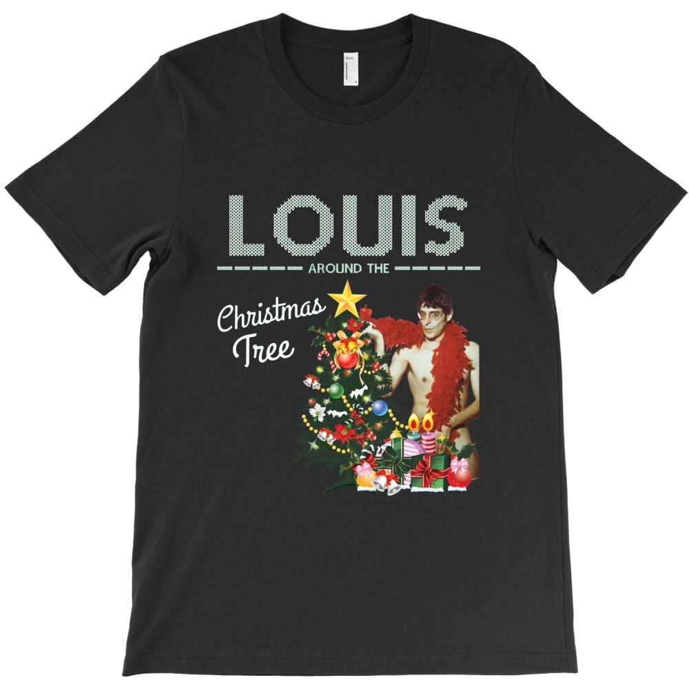 British Comedian Around The Christmas Tree Funny Holiday Graphic H2648 ...