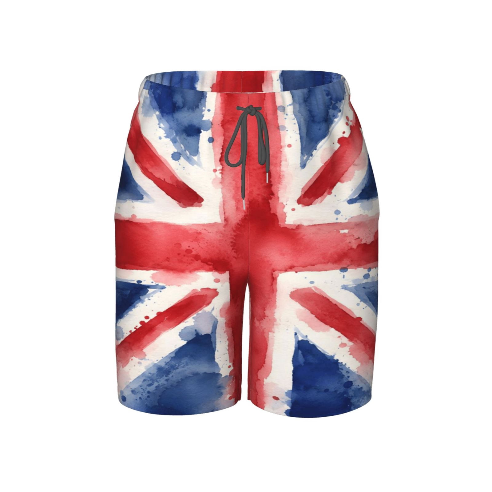 British Flag Beach Pants Lightweight Teen Shorts with Mesh Lining and ...
