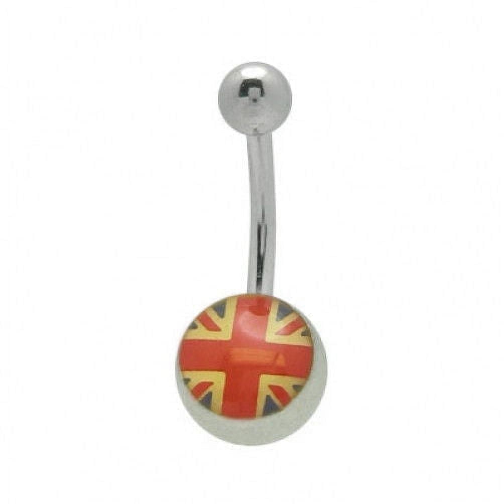British Flag Belly Barbell - Walmart.com
