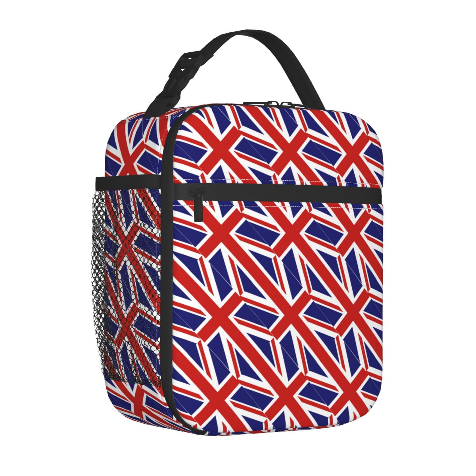 British Flag Britain English England Insulated Lunch Bag for Men Women ...