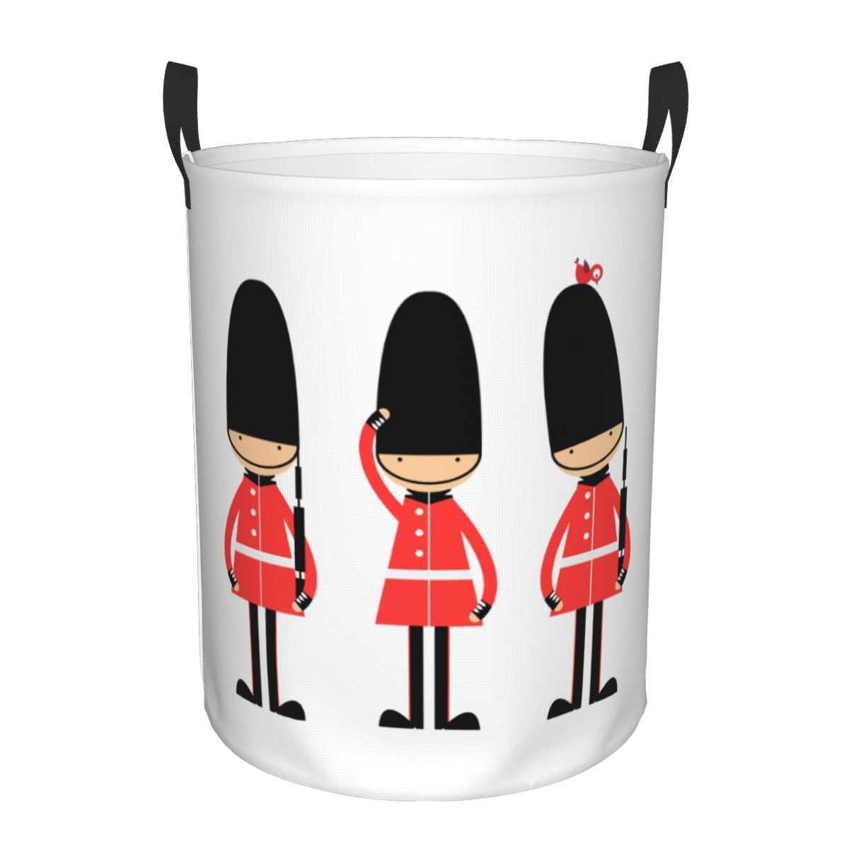 British Flag London Red Bus Car Logo Laundry Basket Foldable Clothes ...