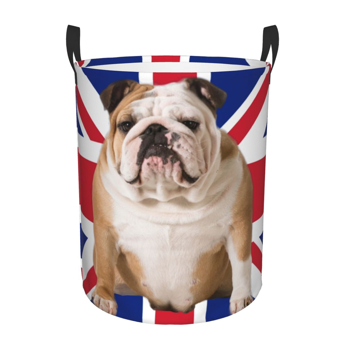 British Flag London Red Bus Car Logo Laundry Basket Foldable Clothes ...