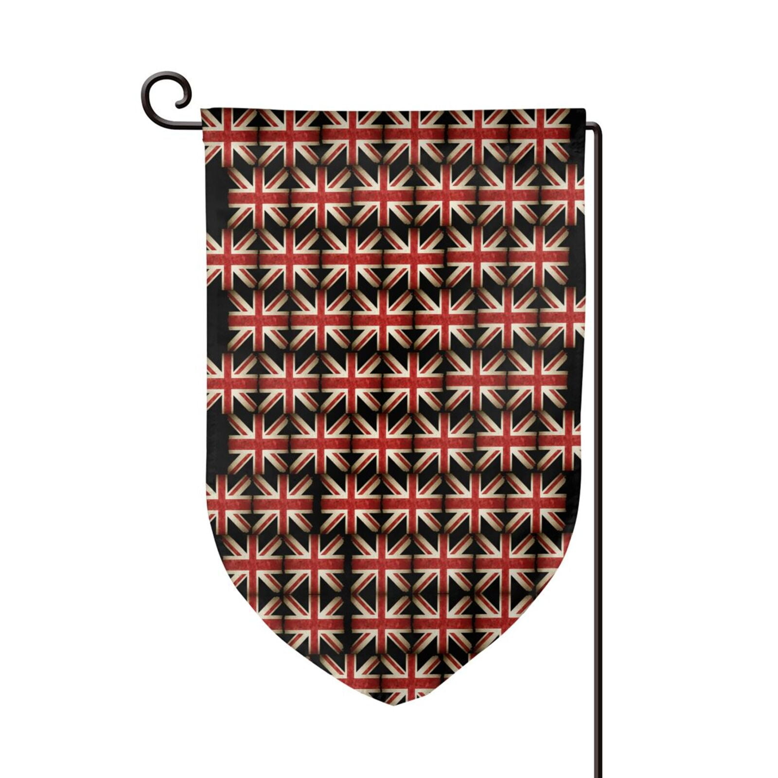 British Flag Pattern Garden Flag Double Sided Flags with Vivid Color ...
