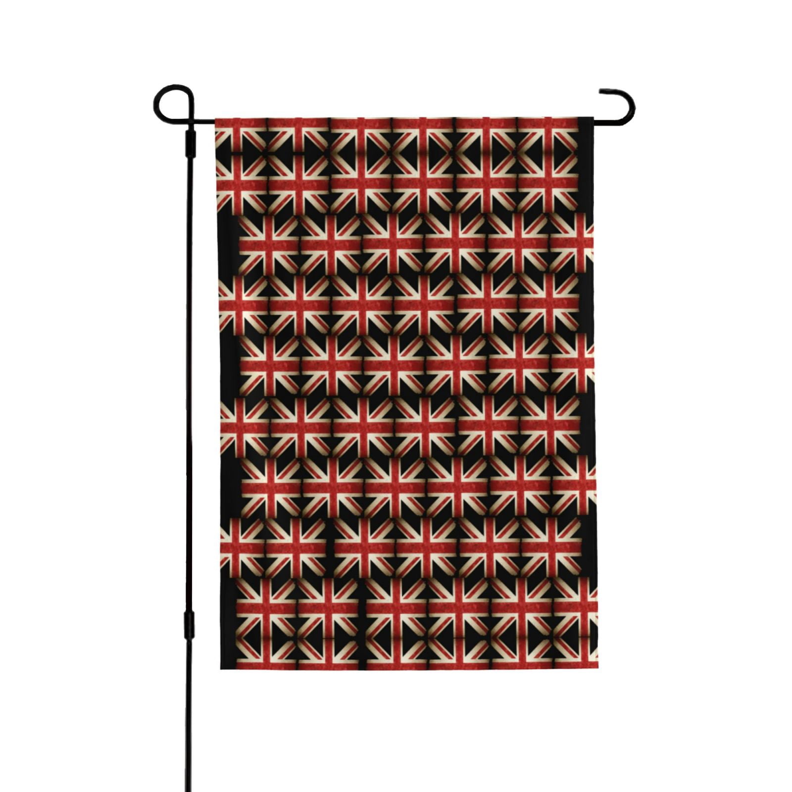 British Flag Pattern Welcome Large House Flag Vertical Double Sided ...